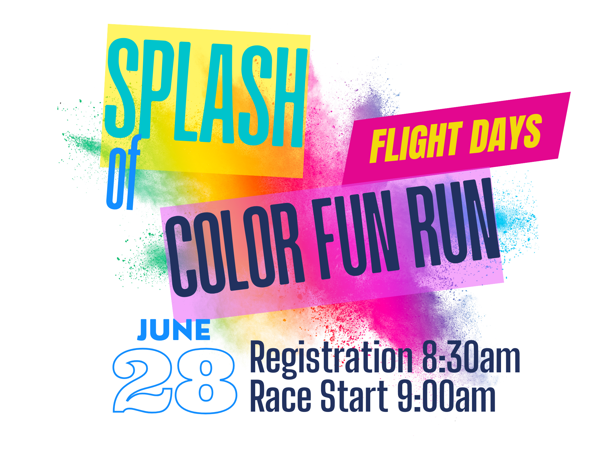 Splash of Color Fun Run - EagleOutside